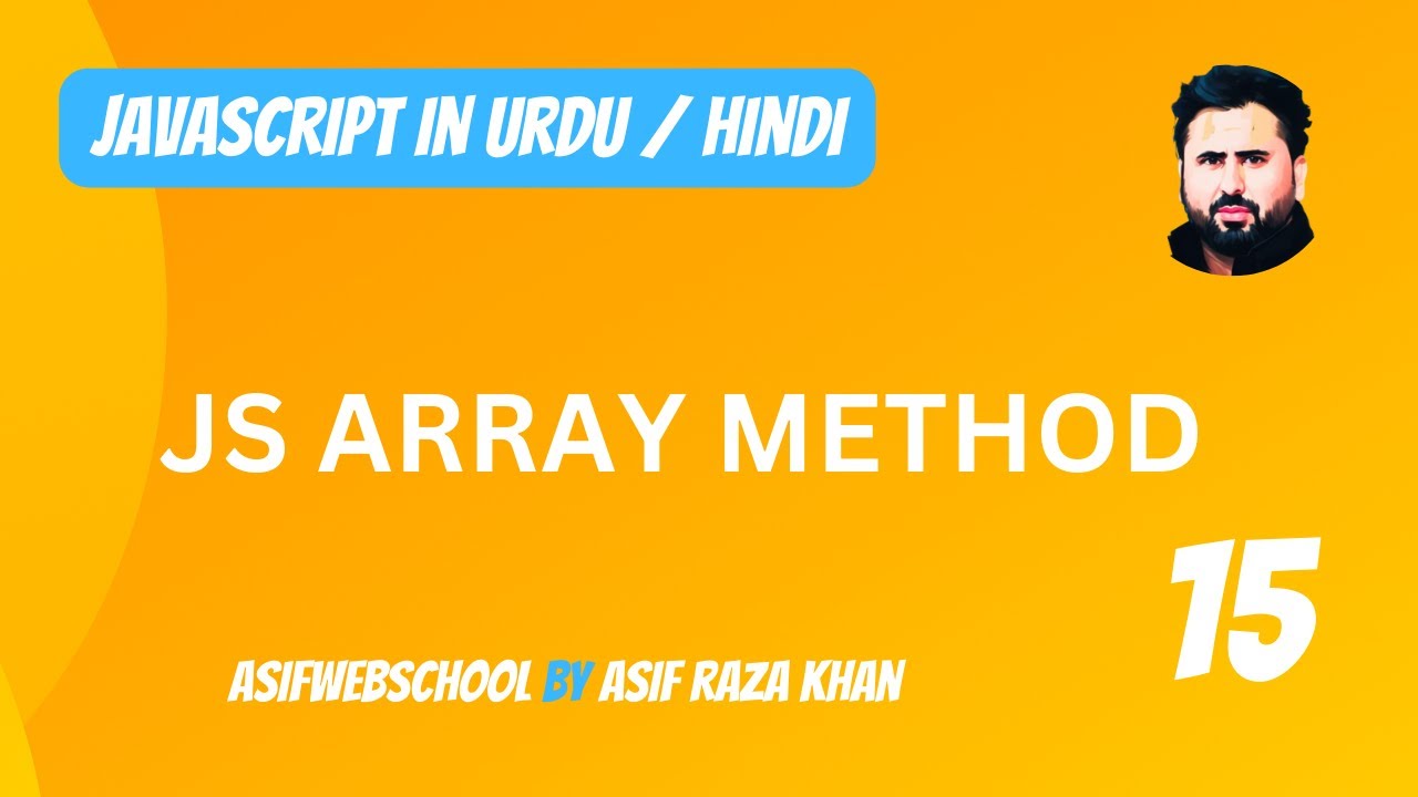 15 JavaScript Array Method in Urdu/Hindi