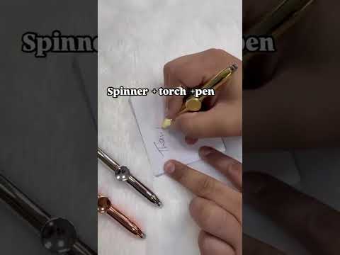 Printmont Spinner plus torch metal pens #promotionalgifts #promotion #corporate
