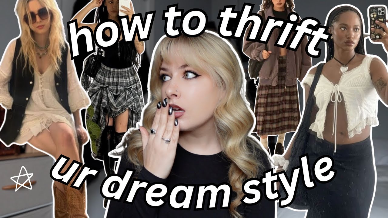 thrifting a 70s western gothic style bundle | styling strangers ep 4
