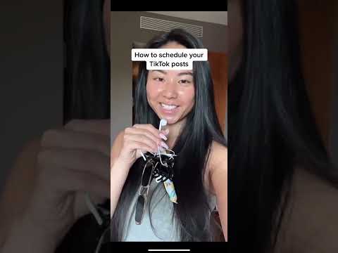 HOW TO SCHEDULE YOUR TIKTOK POSTS