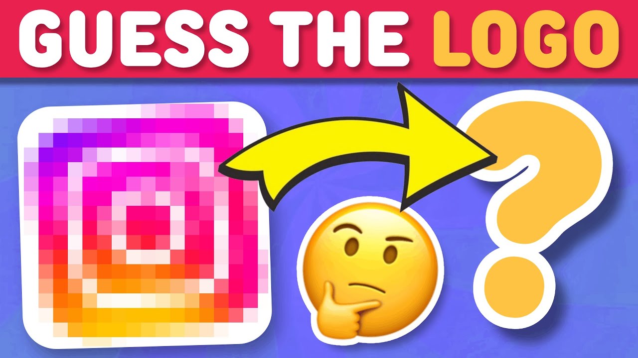 GUESS THE PIXELATED LOGO 🤔💡 | Logo Quiz