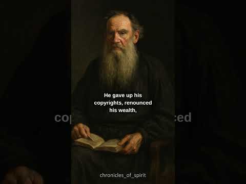 Leo Tolstoy: The Writer Who Walked Away From Everything | The Awakening of a Genius
