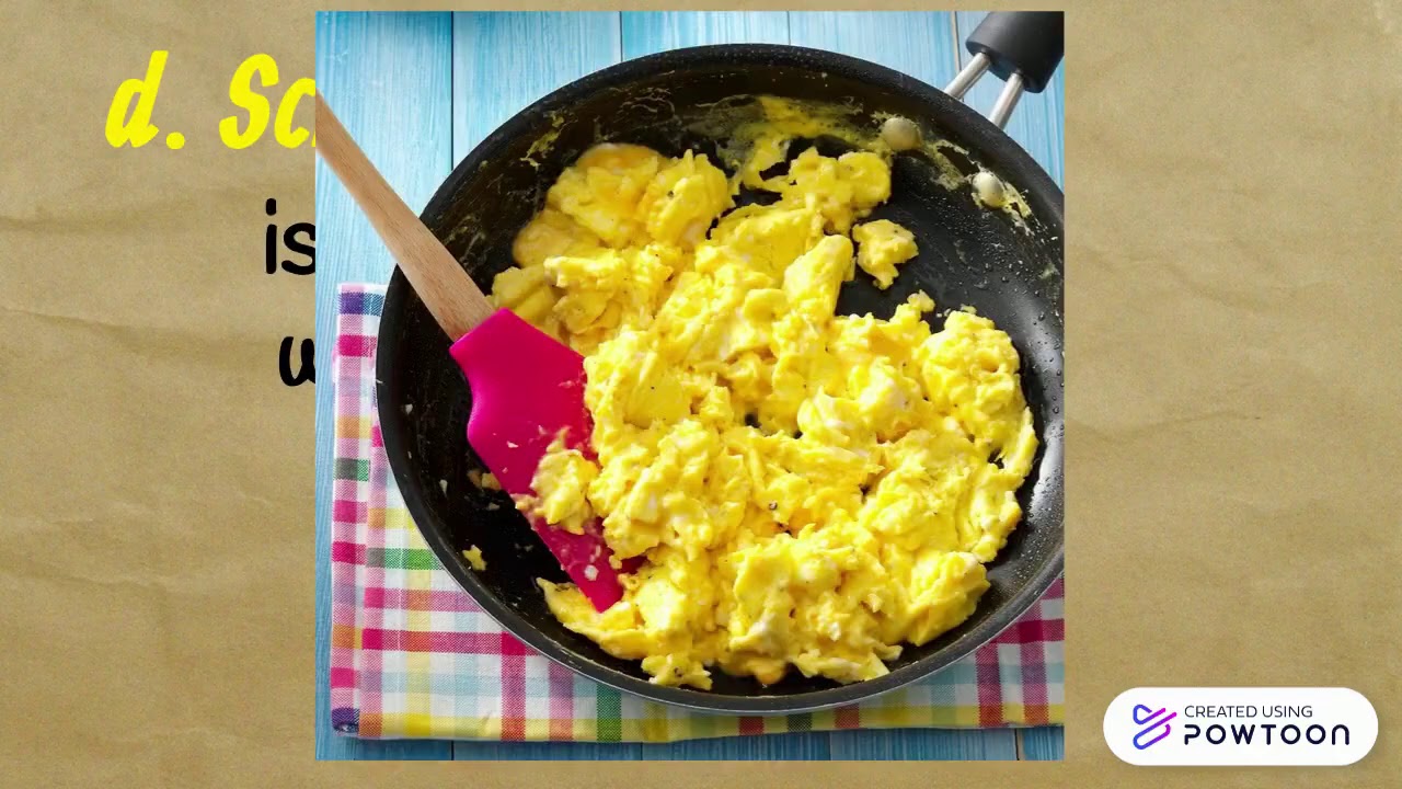 T.L.E. Cookery 10 Lesson # 2: Different Ways of Preparing an Egg