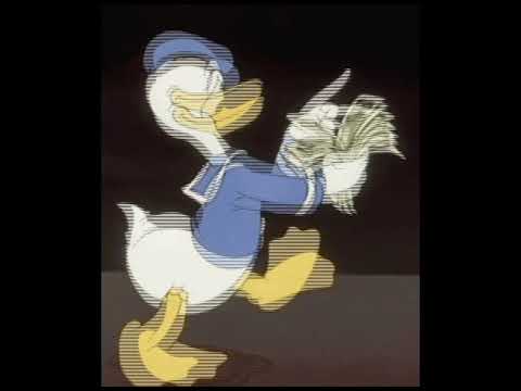 Donald Duck counting money (Syncing audio with GIF)