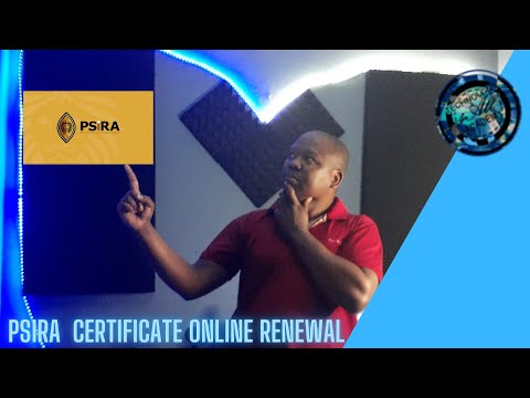 PSIRA-SERIES | Psira Certificate Online Renewal