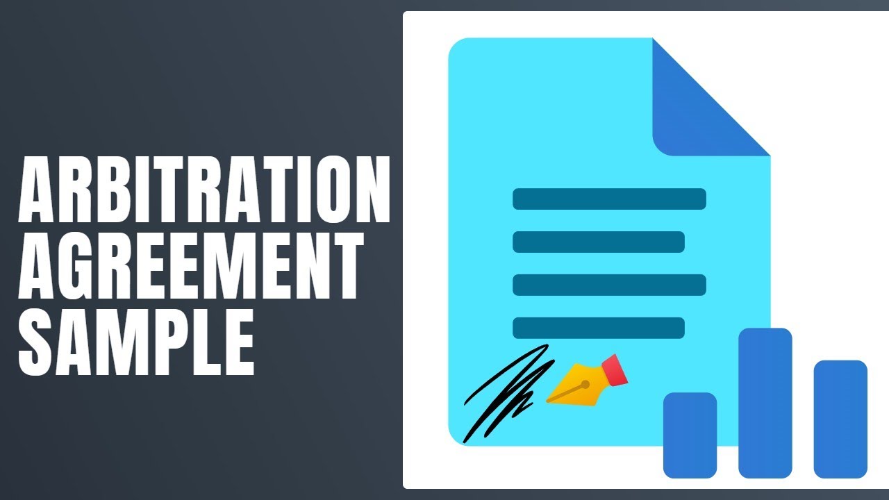 Arbitration Agreement Template - How To Fill Arbitration Agreement