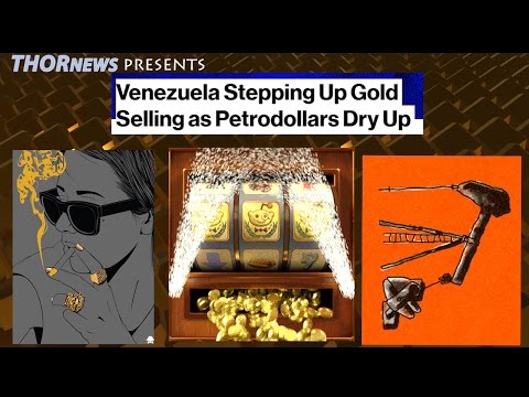 2nd Biggest Gold Sale ever! Venezuela sells to offset Oil Crash & Debt