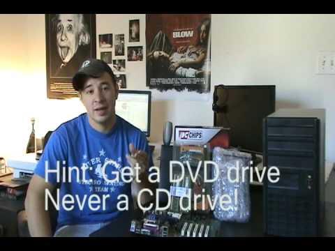 How to Build a Computer - 9 - Choosing an Optical Drive