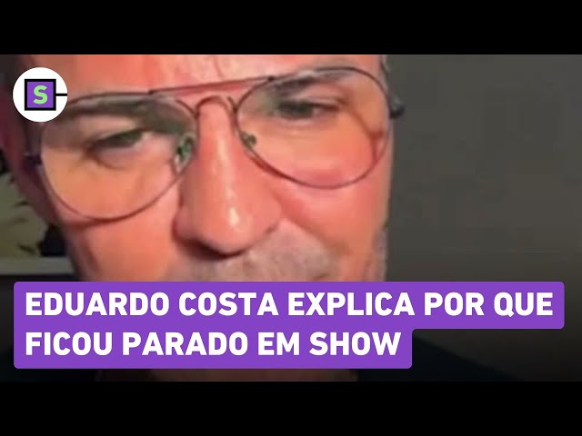 Eduardo Costa Rebate Críticas Da Aparência Após Ficar Parado Em Show