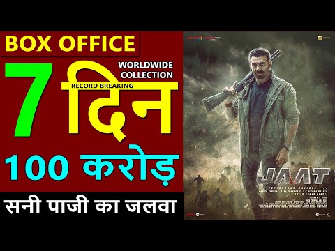 Jaat Day 7 Box Office Collection, jaat worldwide collection, sunny deol, randeep hooda