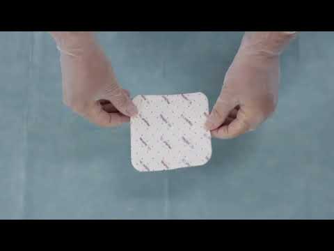 How to apply Molnlycke Mepilex UP Non-Bordered Foam Dressing on the finger?
