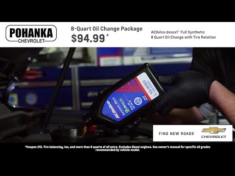 220328 8 Quart Oil Change Special Manassas VA Chantilly MD