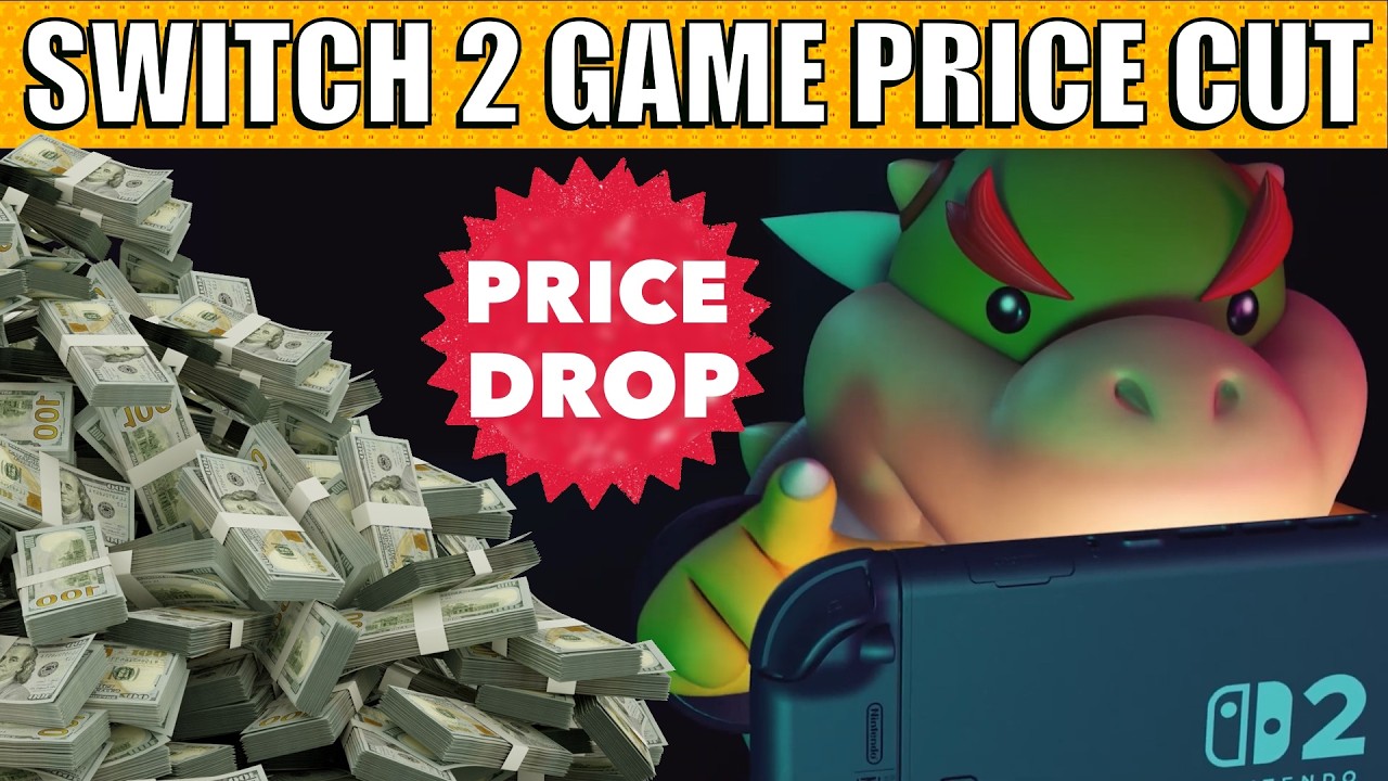 Nintendo PERMANENTLY DROPS Switch 2 First Party Game Prices……..