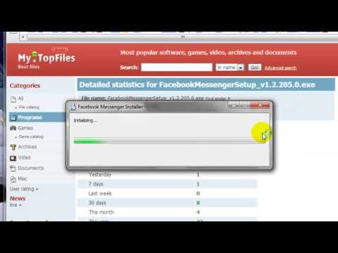 How to download facebook messenger for windows xp, windows7 and windows8
