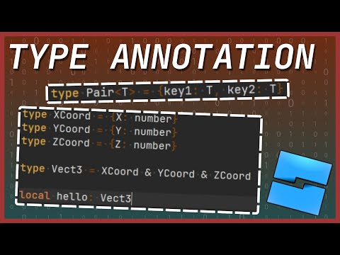 Type Annotation in Roblox Studio!