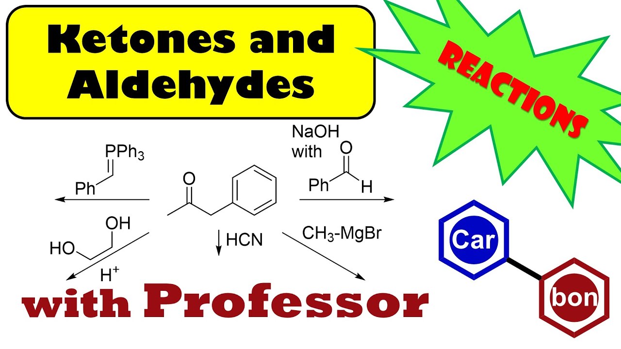 Ketone Reactions with phenyl acetone