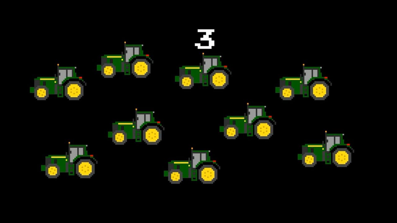 Counting Vehicles – Street, Construction & Farm - The Kids' Picture Show