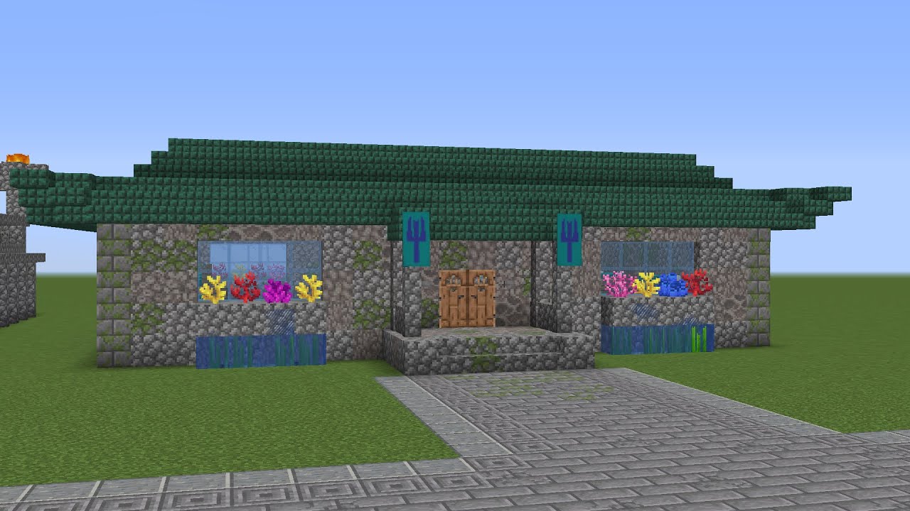 Camp Half-Blood Minecraft Build Ep.12 | Poseidon Cabin
