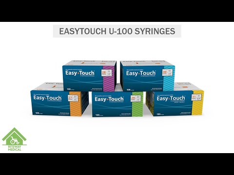 EasyTouch U-100 Insulin Syringes