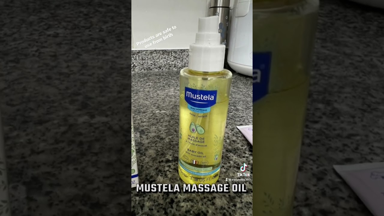 Mustela newborn baby skincare