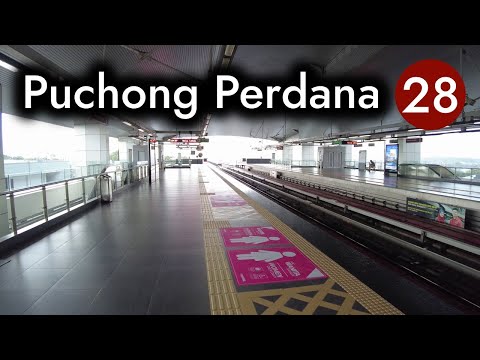 SP28 Puchong Perdana LRT Station (Part 1) | Sri Petaling Line
