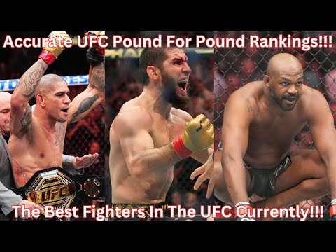 Current UFC Pound For Pound Rankings!!! (Top 15 Best UFC Fighters)