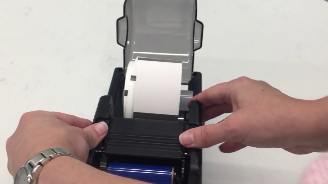 SmartPrint Oil Change Printer - Label Installation