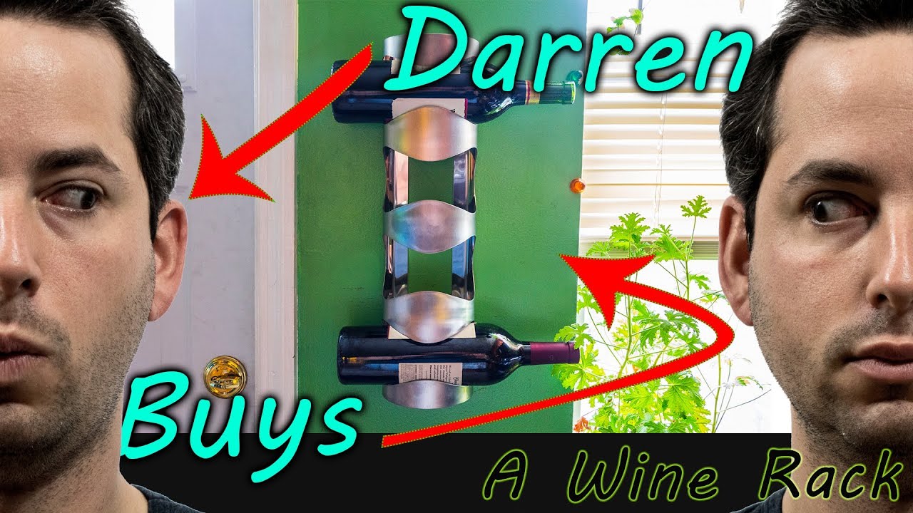 DarrenReviews: Ikea's $10 VURM 4 bottle wine rack - Reviewed!