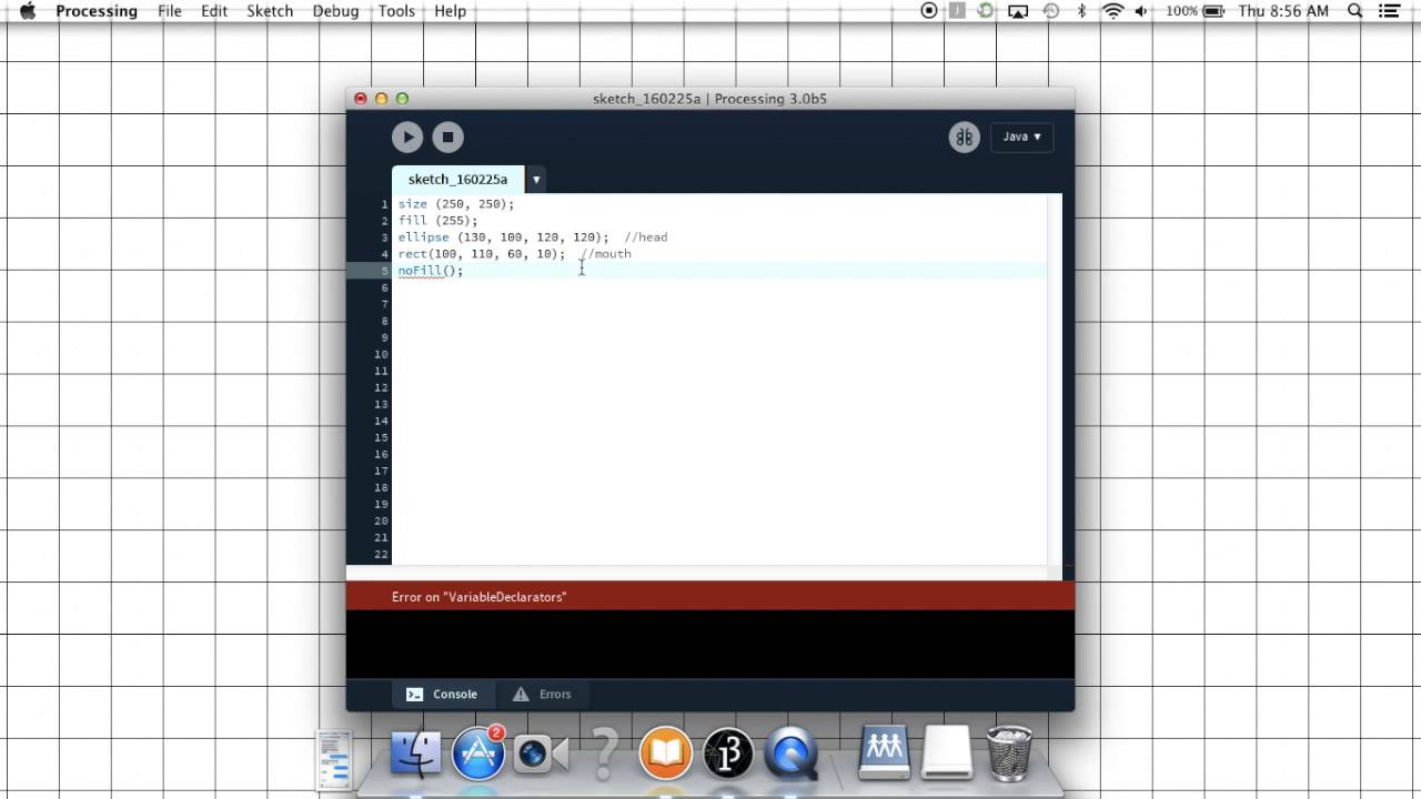 Smiley Face Processing