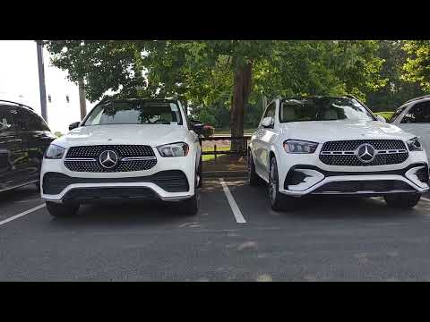 Differences Between the 2023 and 2024 Mercedes-Benz GLE350 SUV - Side-by-Side Comparison