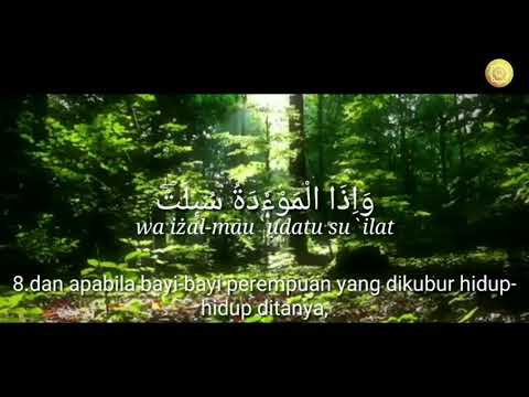 BEAUTIFUL SURAH AL-TAKWIR AYAT 7-8 BY MUZAMMIL HASBALLAH | QURAN STOP