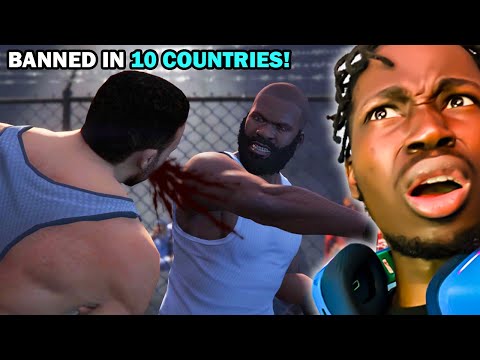 The Most VIOLENT Banned Video Games In HISTORY....