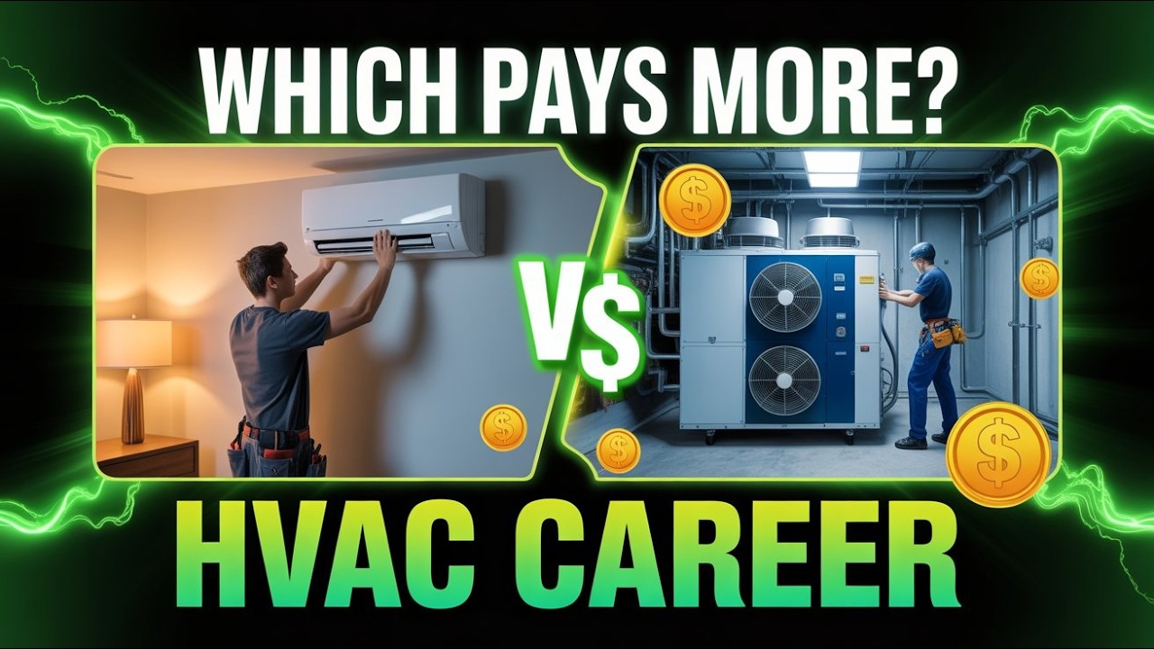 Residential vs Commercial HVAC: Which Career Path Pays Better in 2026?