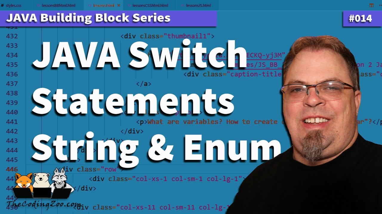 Java Switch Statements Tutorial including Strings and Enums