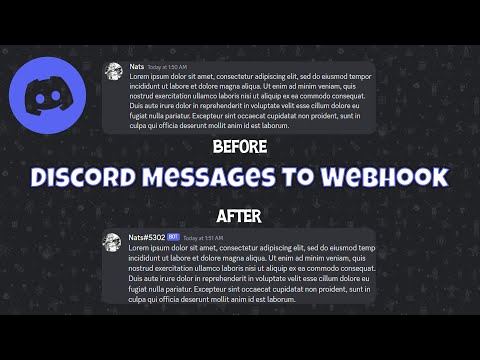 Discord Messages To Webhook(solution for message deletion & ghost ping) - Setup & Test | Node.JS