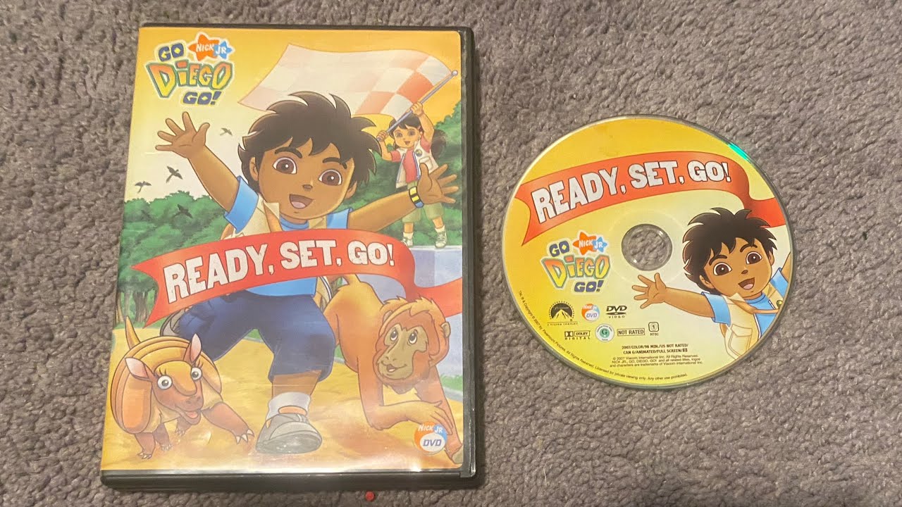 Opening to Go Diego Go: Ready, Set, Go! 2007 DVD
