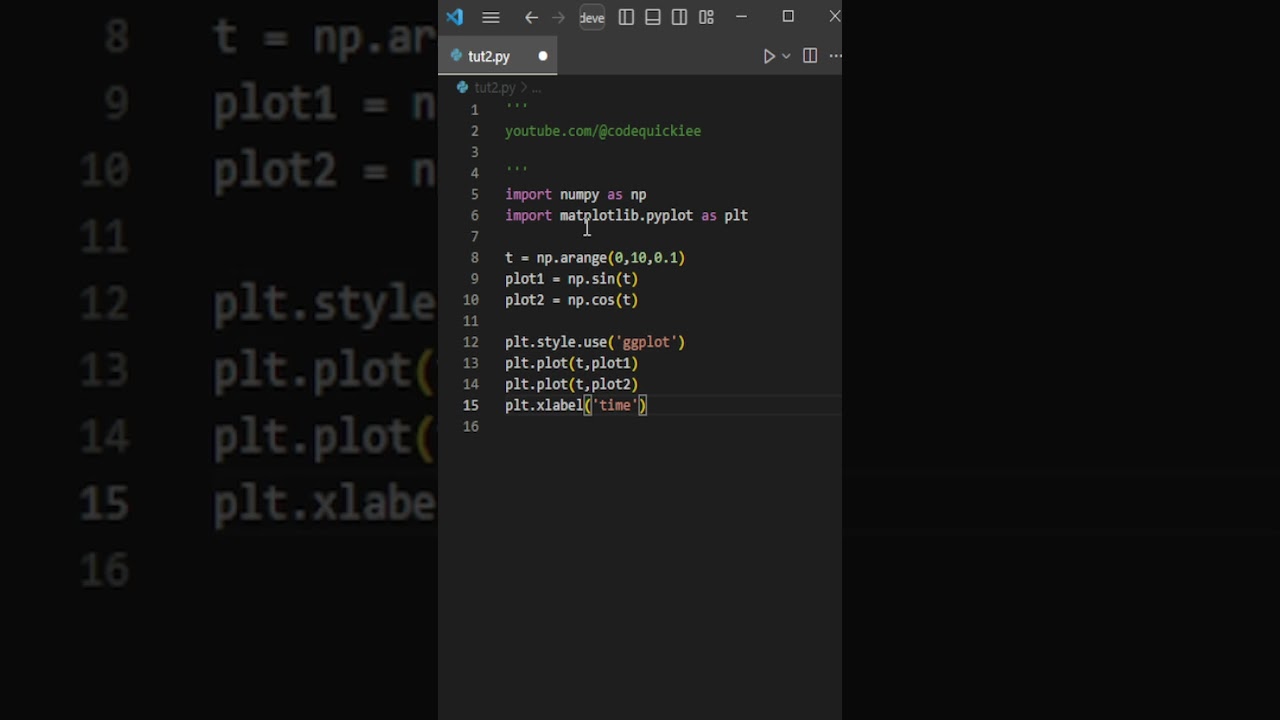 Matplotlib tutorial #2 | Multiple plots | CodeQuickiee   #foryou #python