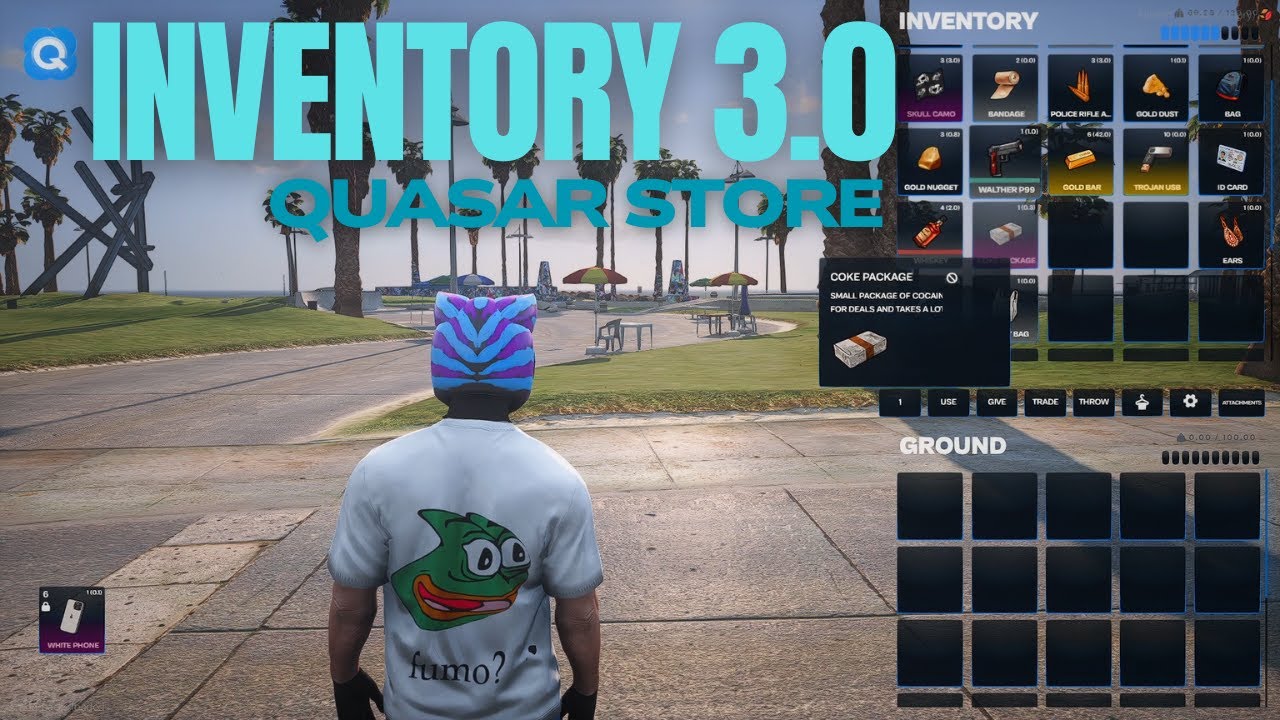 [QB/QBOX/ESX] | FiveM | Quasar Inventory 3.0 Installation & Setup Guide 📦| #fivemscript #gta #quasar
