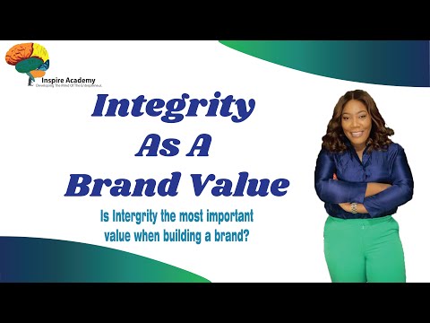 Integrity As A Brand Value