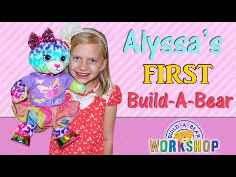 Alyssa's First Build-A-Bear