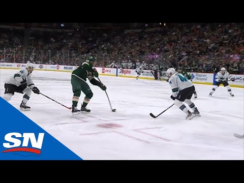 Joel Eriksson Ek Finishes Off Great Team Effort After A Slick Toe Drag