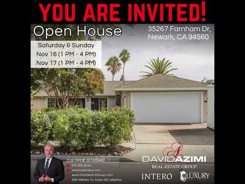 35267 Farnham Dr, Newark, CA 94560 - 🏡 Open House⠀