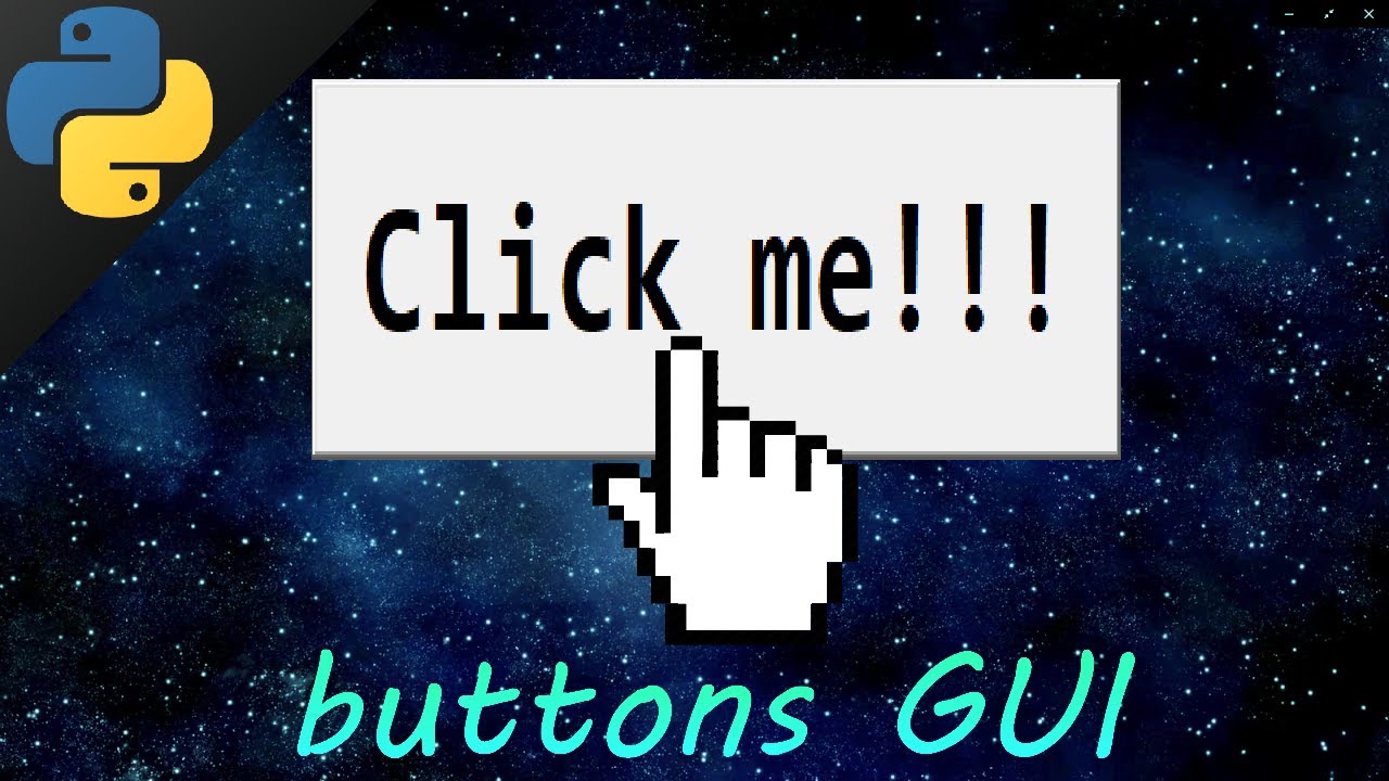 Learn Python tkinter GUI buttons easy 🛎️