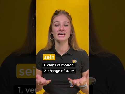 HABEN or SEIN? The perfect tense in German.
