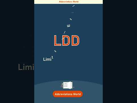 LDD Abbreviation stands for, LDD Abbreviation Full Form, What does LDD mean - Abbreviations World