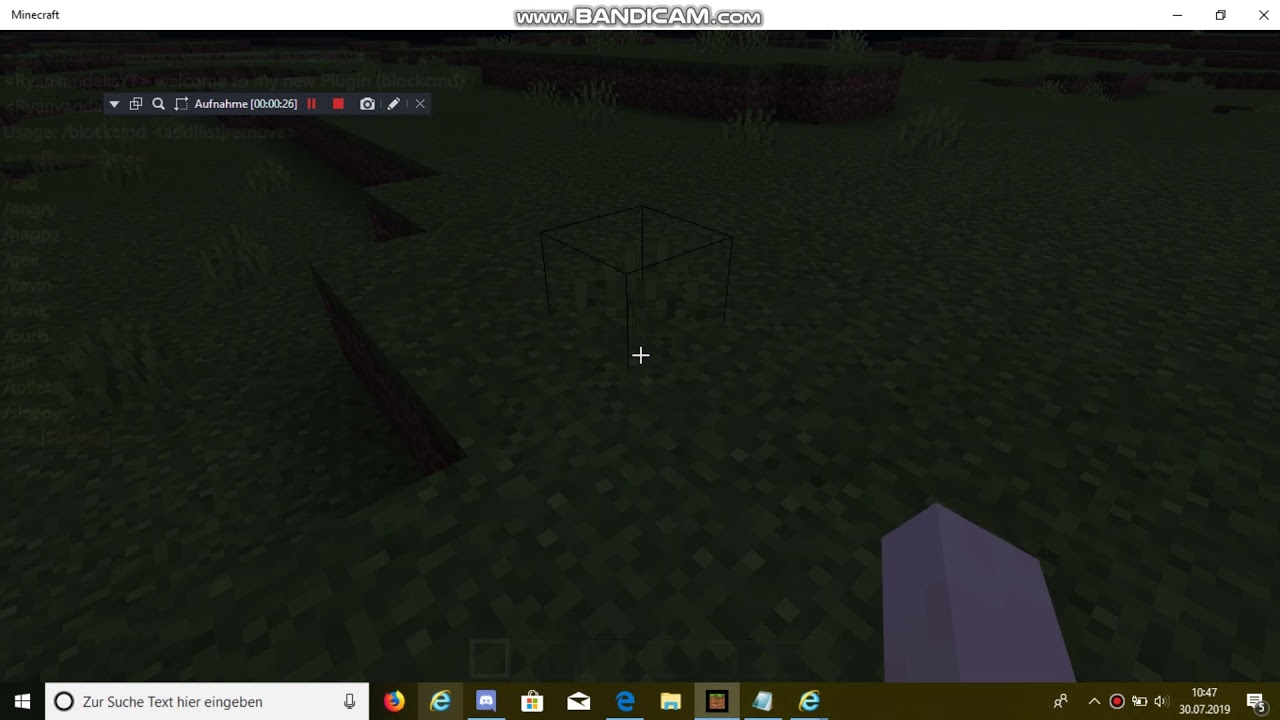 Pocketmine /block commands Plugin