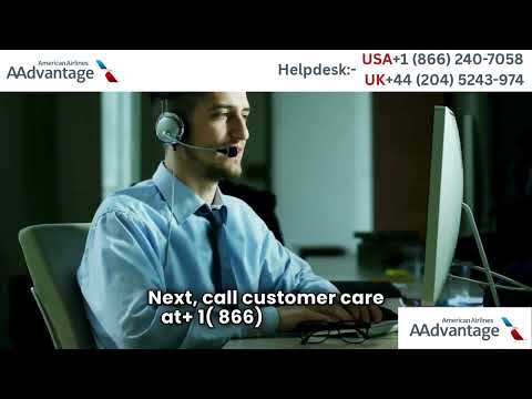 "How to Contact American Airlines AAdvantage Customer Service (Fast & Easy)"2025