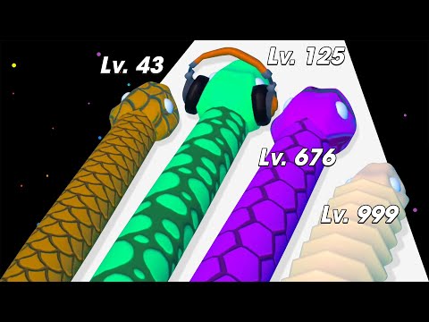 Colorful Snake - Color Math Games (All Snakes, Part 2)