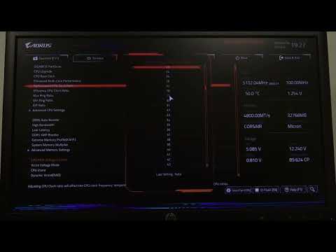 How to Change Peformance CPU Clock on Gigabyte Z790 AORUS XTREME