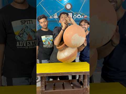 Matka uthao challenge🙄😱#viralvideo #shortsvideo #viralchallenge #matka #pickup #challenge #viral